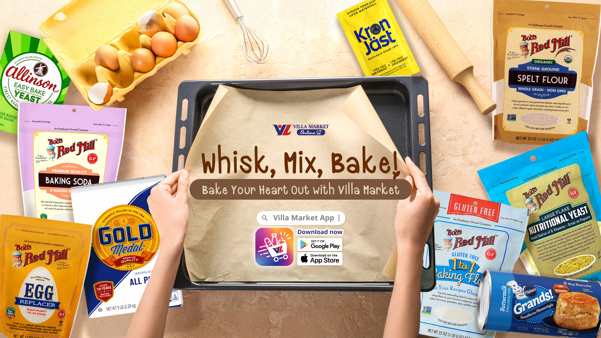 Buy Pancake Mix, Sugar & Home Baking Online | Villa Market Thailand